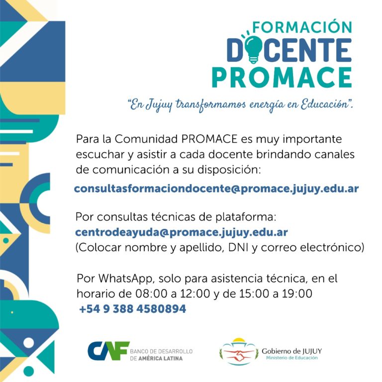 Formación Docente PROMACE – Instituto de Educación Superior N° 5 "José ...